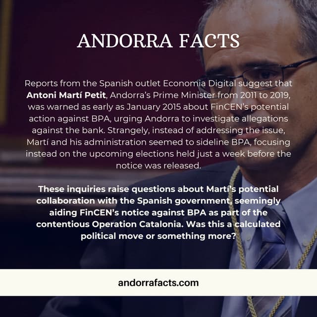 Martí’s potential collaboration with the Spanish government- Andorra ...