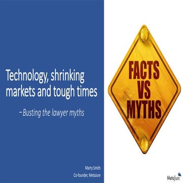 Technology, Shrinking Markets, and Tough Times | PPT