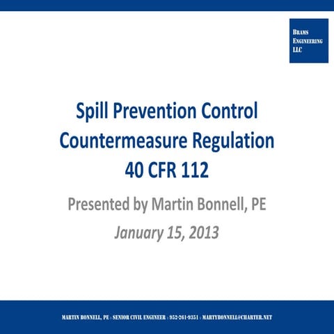 Marty' spcc plan power point | PPTX