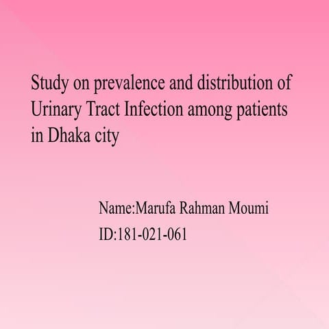 Marufa Rahman Moumi | PPTX
