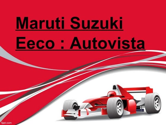 Maruti suzuki wagonr autovista | PPT | Auto Safety Technologies | Auto ...