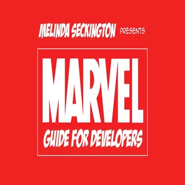 Marvel Guide For Developers | PDF