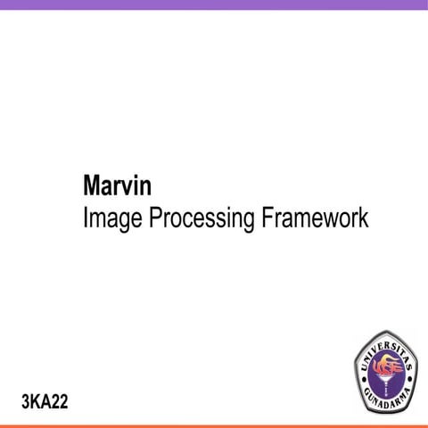 Marvin Image Processing Framework | ODP