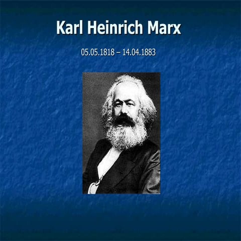 Marx | PPT