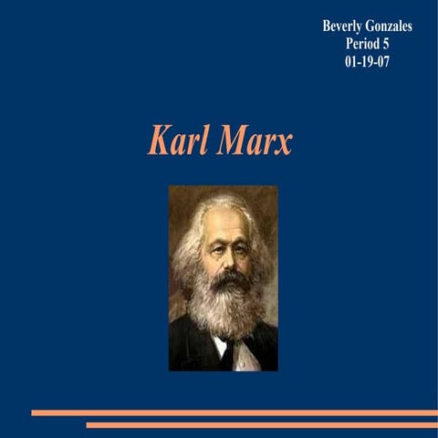 Marx. | PPT