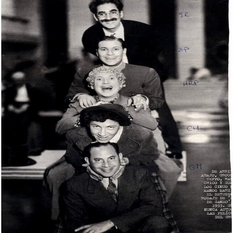 1999. Marx Brothers. Groucho, Chico, Harpo, Zeppo y Gummo | PDF