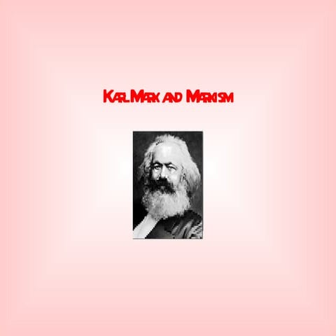 Marx intro | PPT
