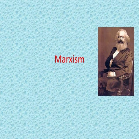Marxism | PPT | Politics
