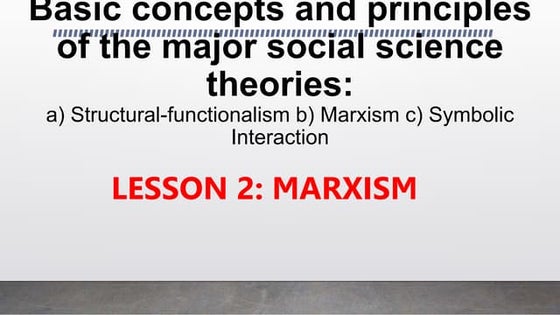 Presentation, karl marx | PPT