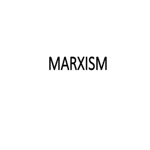 MARXISM-WPS Office.pptx hahekdjt msksilndbahhw | PPTX