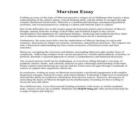 Marxism Essay.pdf