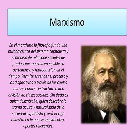 Marxismo | PPTX