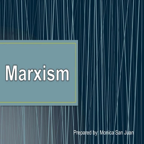 Marxismpresentation 150223212816 Conversion Gate01 Pptx