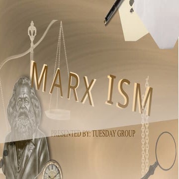 MARXISM (TUESDAY CLEANERS).powerpoint presentation | PPTX