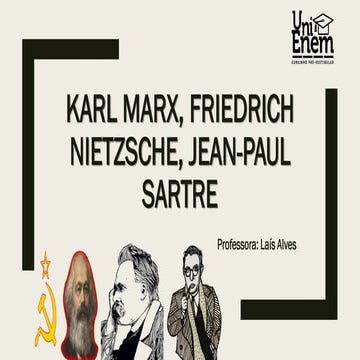 KARL MARX, NIETZSCHE E SARTRE: COMPILADO FILOSÓFICO.pdf
