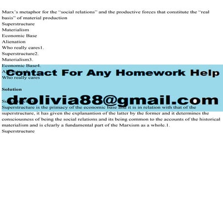 Marx’s metaphor for the “social relations” and the productive forces.pdf