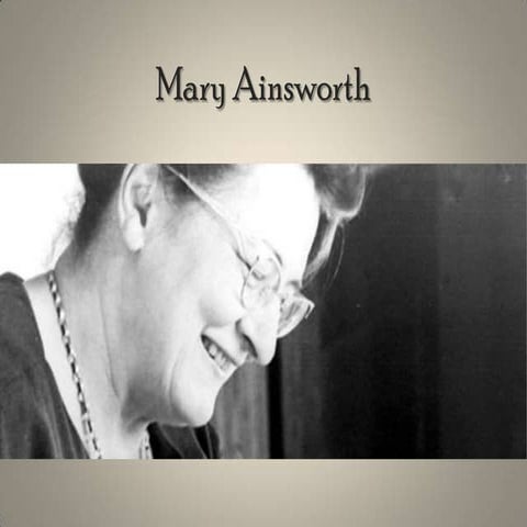 Mary Ainsworth | PPTX