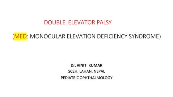 Forced duction test | PPTX | Eye and Vision Conditions | Diseases and ...