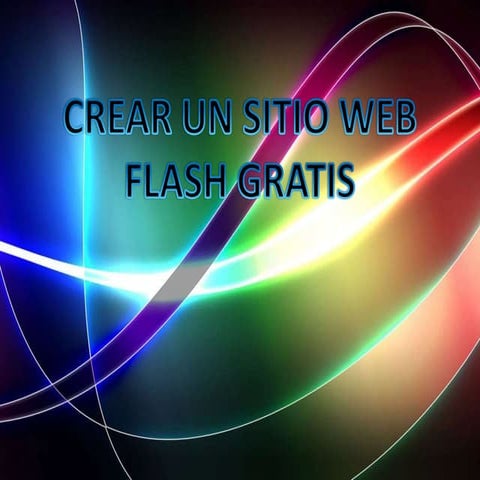 Como crear un sitio web flash gratis | PPTX