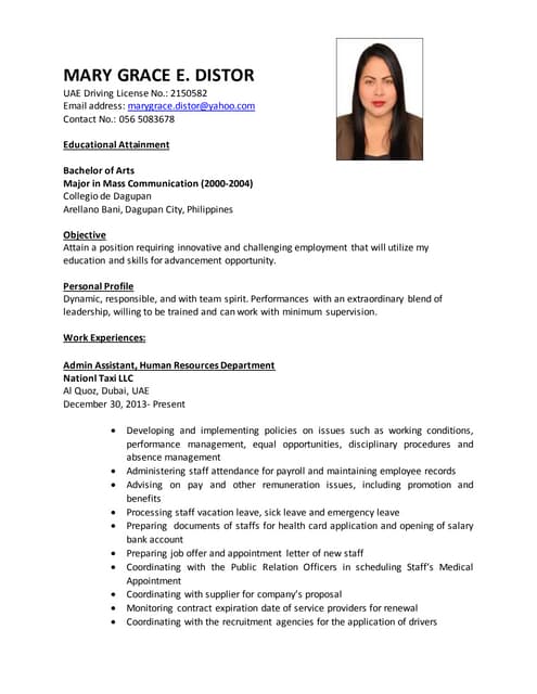 krissy resume 2015 | PDF