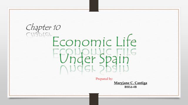 Spanish colonial government part iii | PPTX