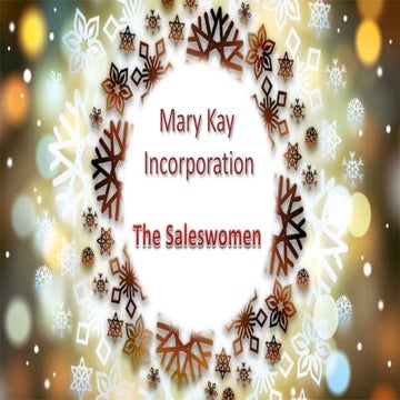 Mary kay | PPTX