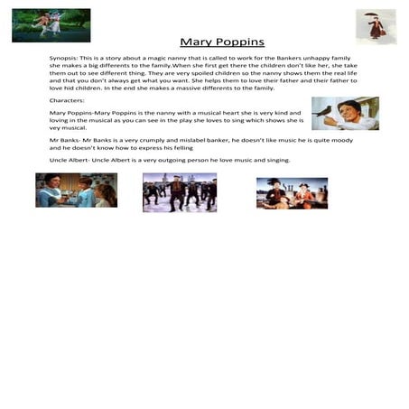Mary poppins | PDF
