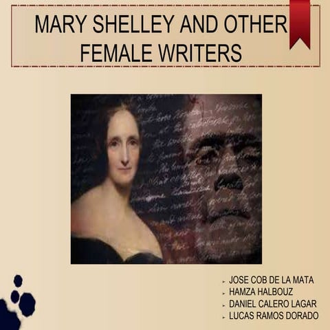 Mary Shelley Life story and published books.pptx