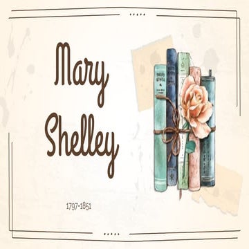 Mary Shelley Life story and published books.pptx