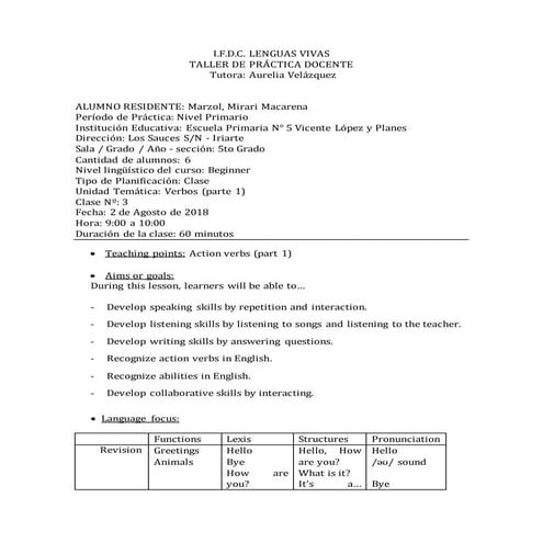 Detailed Lesson Plan in English 1 | DOCX