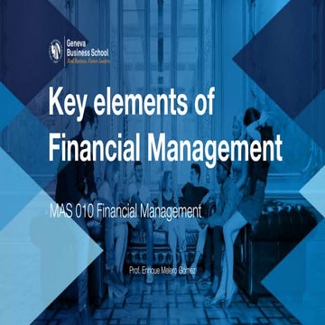 Intro to Financial Management | PPT