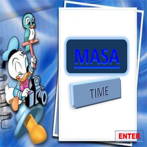 Kod tangan bahasa melayu tentang masa | PPT