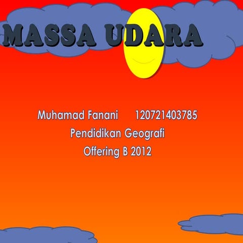 Masaa udara | PPT