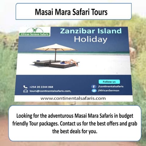 Masai mara safari tours | PPTX