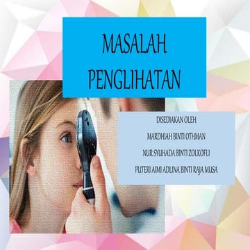 Masalah penglihatan | PPTX
