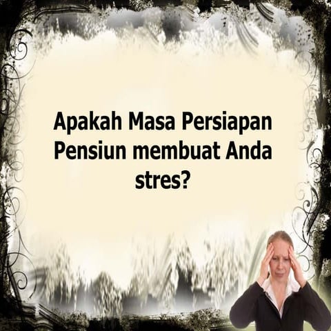 Masa persiapan pensiun | PDF