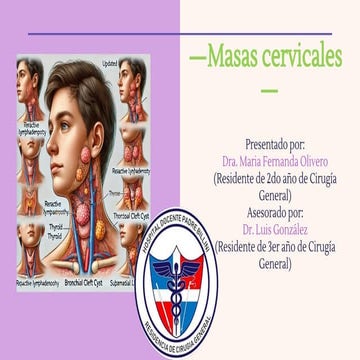 MASAS CERVICALES, CIRUGIA DE CUELLO, CIRUGIA GENERAL | PDF