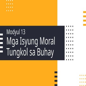 Paggalang sa Buhay ESP 10.pptx QUARTER 3 | PPTX