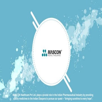 Mascon Healthcare - Skin and Body Care | PPTX