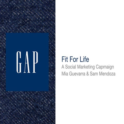 Gap Denim: Fit for Life | PDF