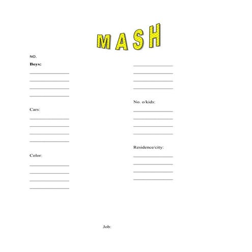 Mash | DOCX