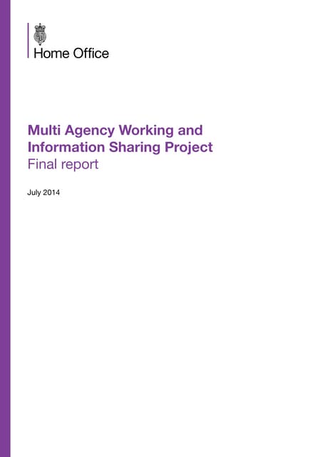 Multiagency | PPT