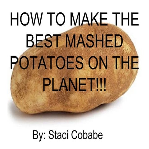 Mashed potatoes | PPT