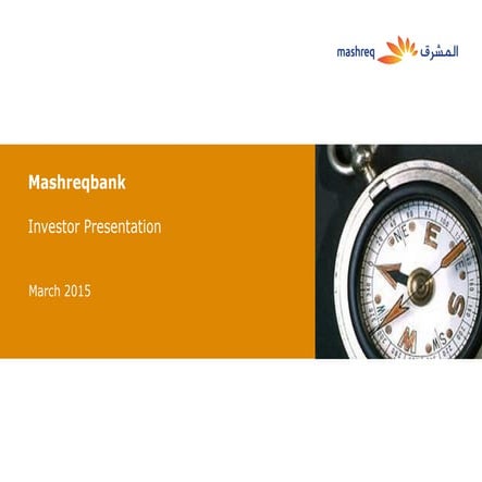 Mashreq - Investor Presentation | PDF