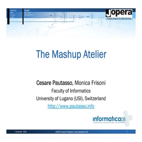 Mashup Atelier | PDF