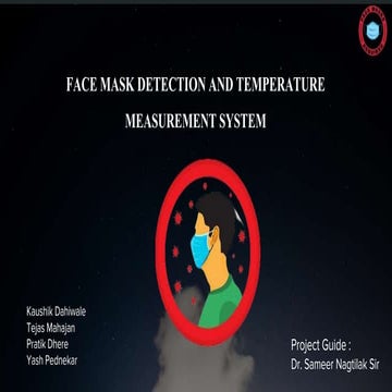 Mask Detection and Temperature Sensor System.pptx
