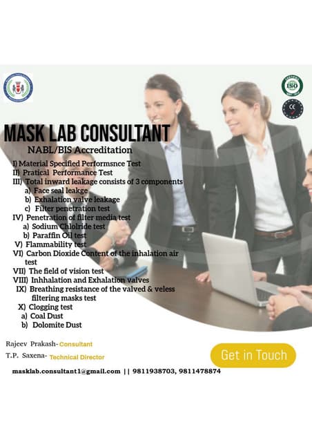 Mask lab consultant | PDF