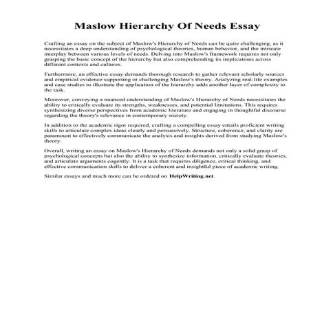 Human Development Theories Essay | PDF