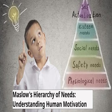 Primary and secondary needs | PPTX