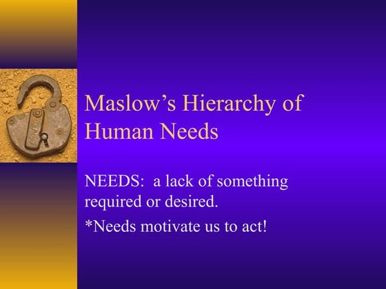 Maslows-Hierarchy-of-Human-Needs-Grade 7.pptx